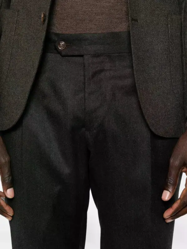 BARBA NAPOLI Wool Trousers