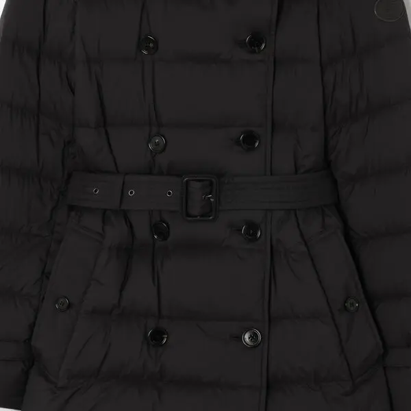 Burberry Short Nylon Audley Puffer Coat