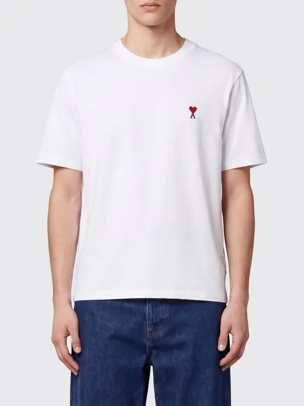 AMI Paris T-shirt Colour - White