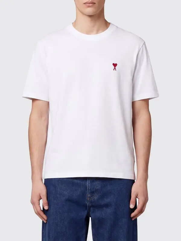 AMI Paris T-shirt Colour - White