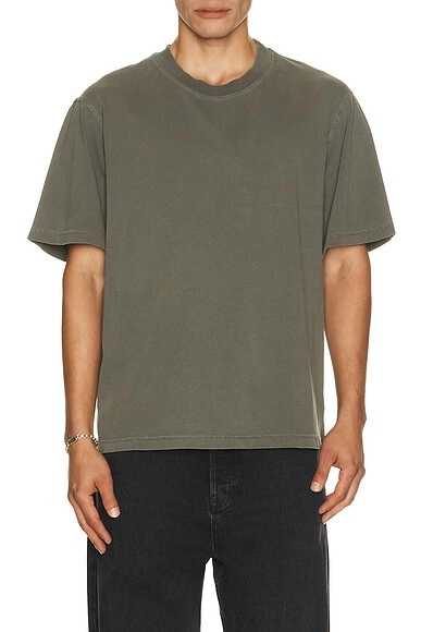 AGOLDE Asha Mock Neck Tee