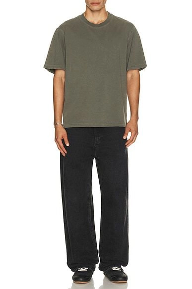 AGOLDE Asha Mock Neck Tee