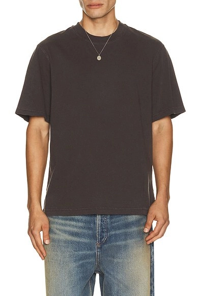 AGOLDE Asha Mock Neck Tee