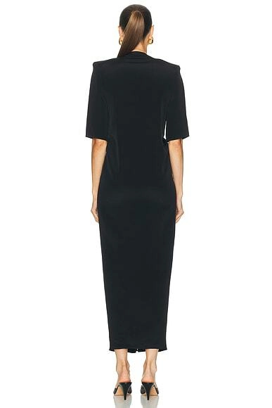 Loulou De Saison Willa Gathered Midi Dress
