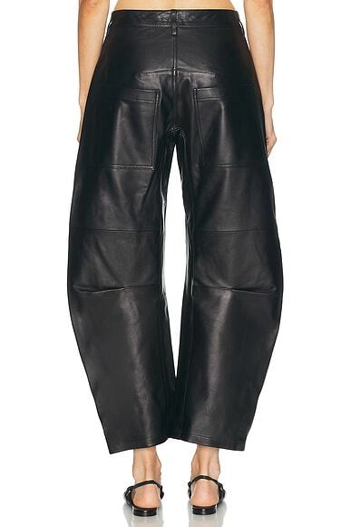 NILI LOTAN Shon Leather Pant