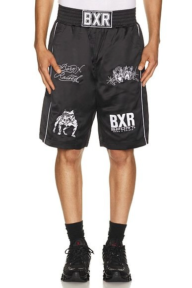 BORN X RAISED Satin Boxing Trunks