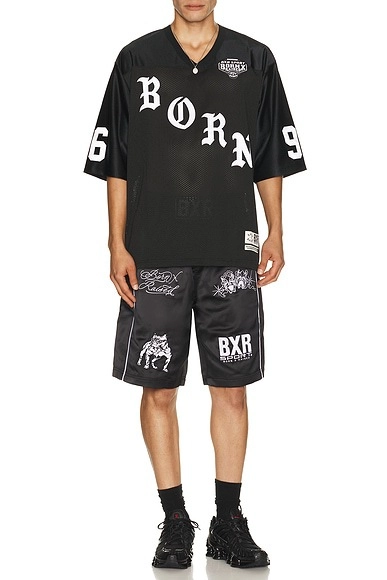 BORN X RAISED Satin Boxing Trunks