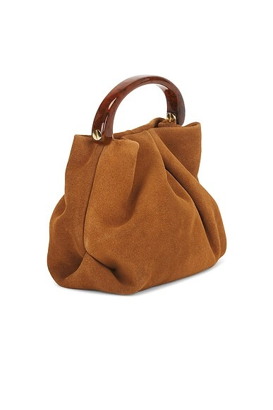 Dries Van Noten Small Resin Handle Fold And Crossbody Bag