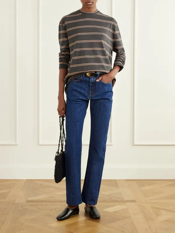 JIL SANDER Mid-rise Straight-leg Jeans