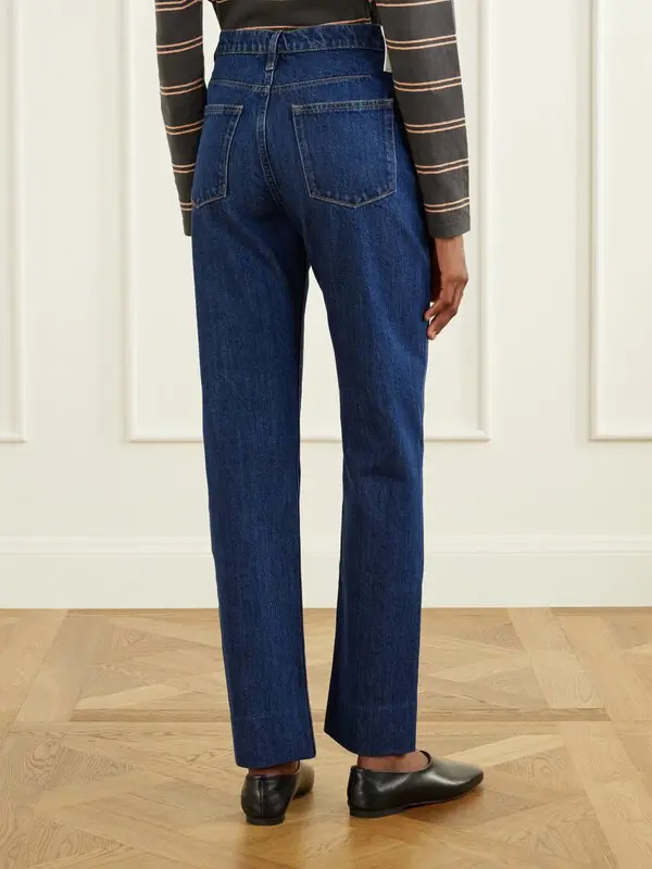 JIL SANDER Mid-rise Straight-leg Jeans