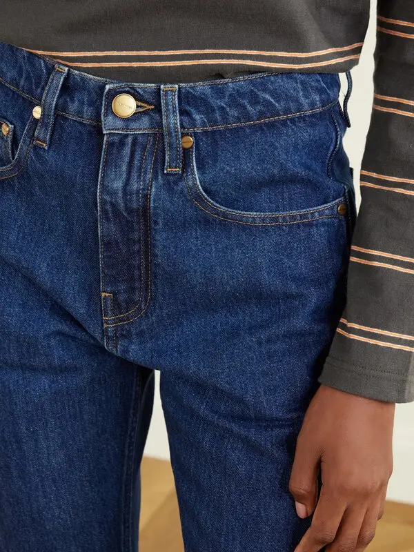 JIL SANDER Mid-rise Straight-leg Jeans