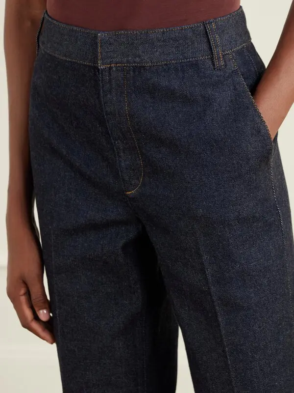Tibi Straight-leg Jeans