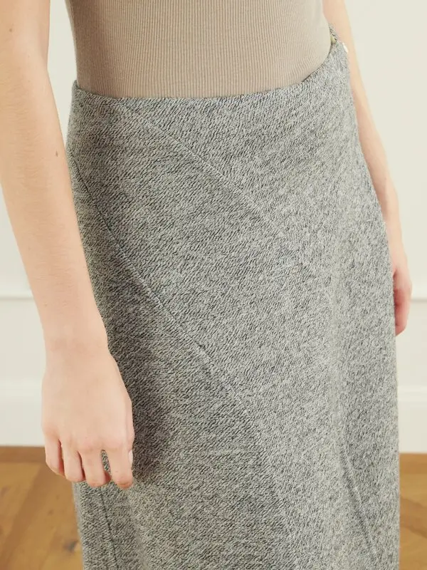Proenza Schouler Gaelle Wool-blend Midi Skirt