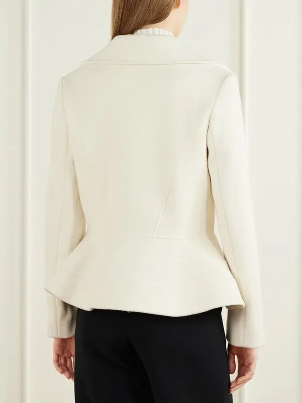 Proenza Schouler Romane Double-breasted Wool-blend Jacket