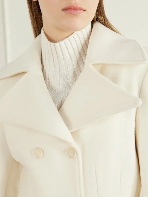 Proenza Schouler Romane Double-breasted Wool-blend Jacket