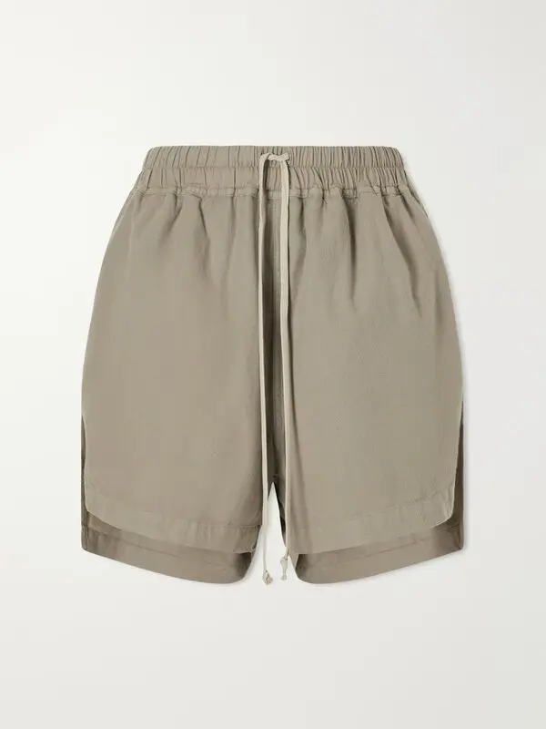 Rick Owens Cotton-jersey Shorts