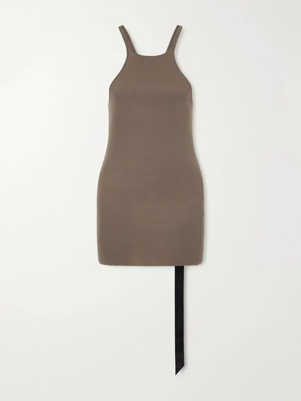 Rick Owens Frayed Cotton-jersey Tank