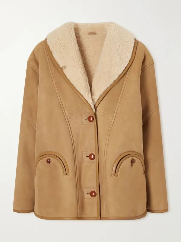 BLAZÉ MILANO Tatoosh Shearling Jacket