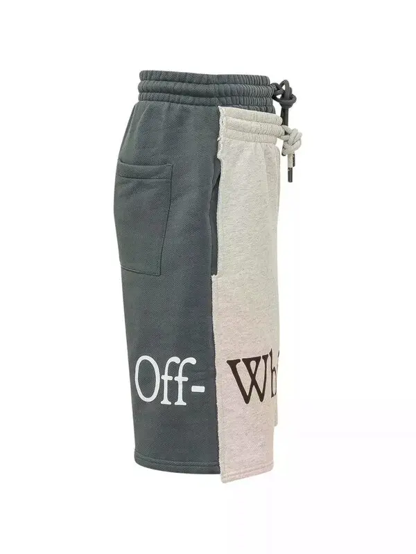 Off-White Bookish Logo-print Shorts