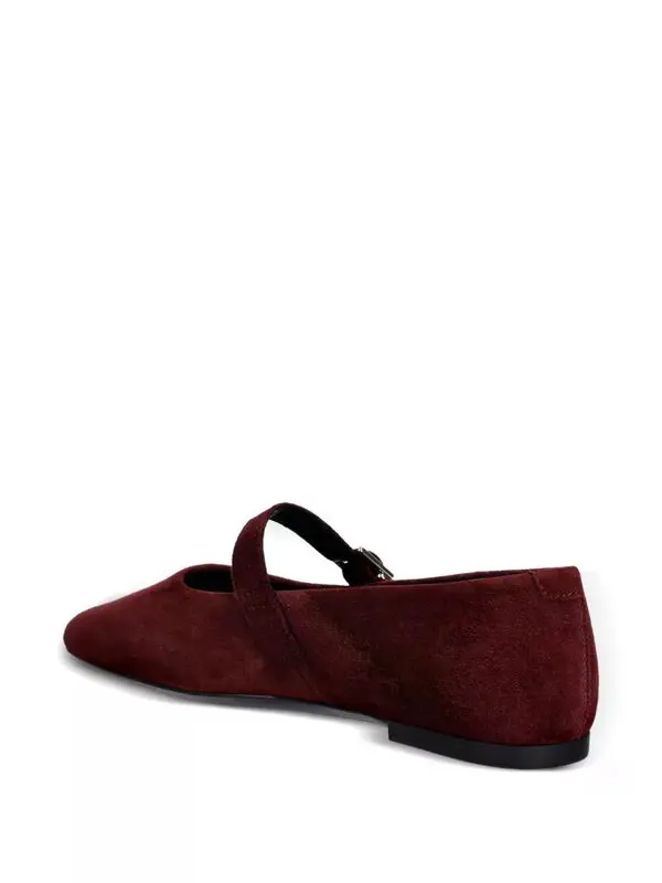 VAGABOND SHOEMAKERS Suede Jolin Ballet Flats - Red