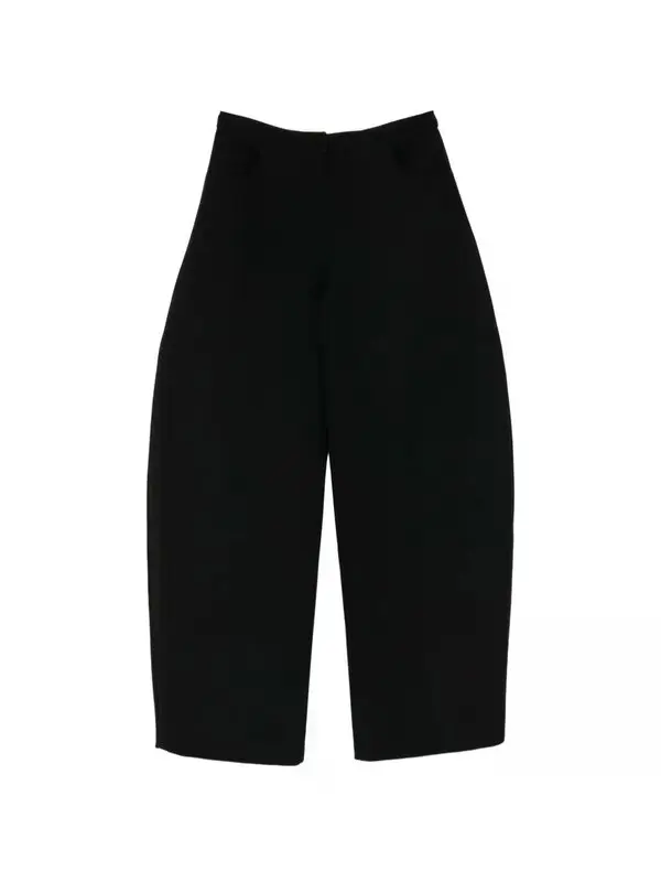 ISABEL SANCHIS Structured Curved-leg Palazzo Trousers
