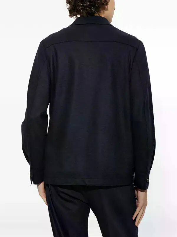 Eleventy Button-up Pocket-detail Shirt