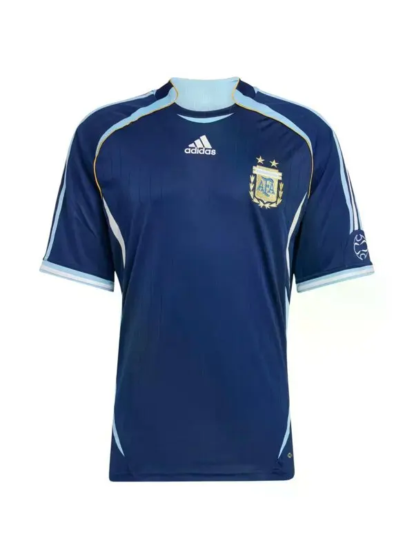 Adidas Argentina Away Jersey T-shirt 2006 - Blue