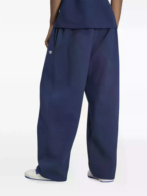 Adidas Logo-embroidered Track Pants