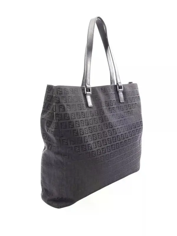 Fendi 2000-2010 Zucchino Canvas Tote Bag