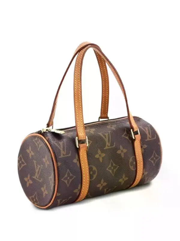 LOUIS VUITTON Papillon Handbag Monogram Canvas Shoulder Bag