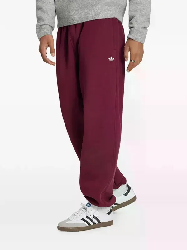 Adidas Logo-embroidered Track Pants