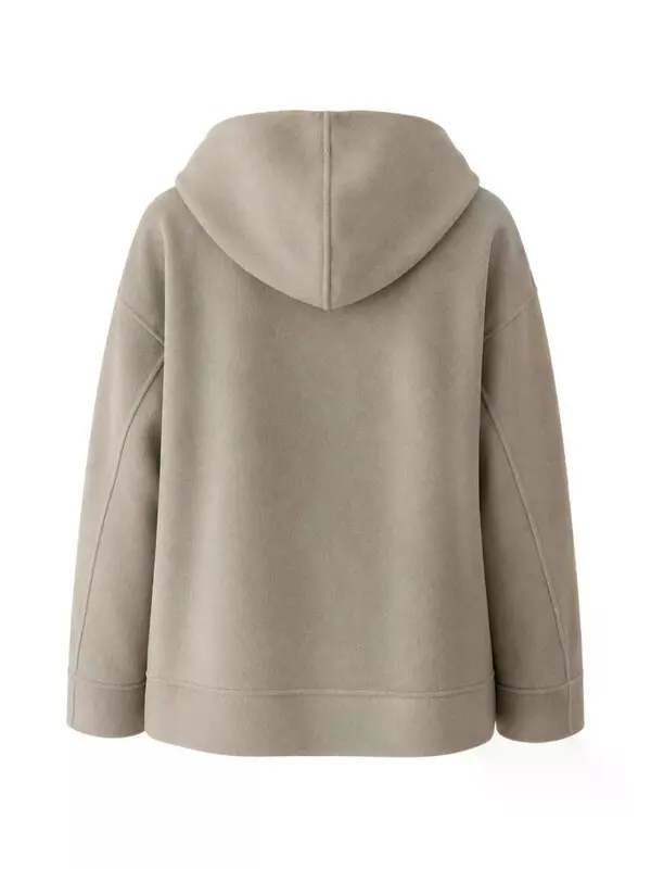 Max Mara Hooded Zip-up Hoodie