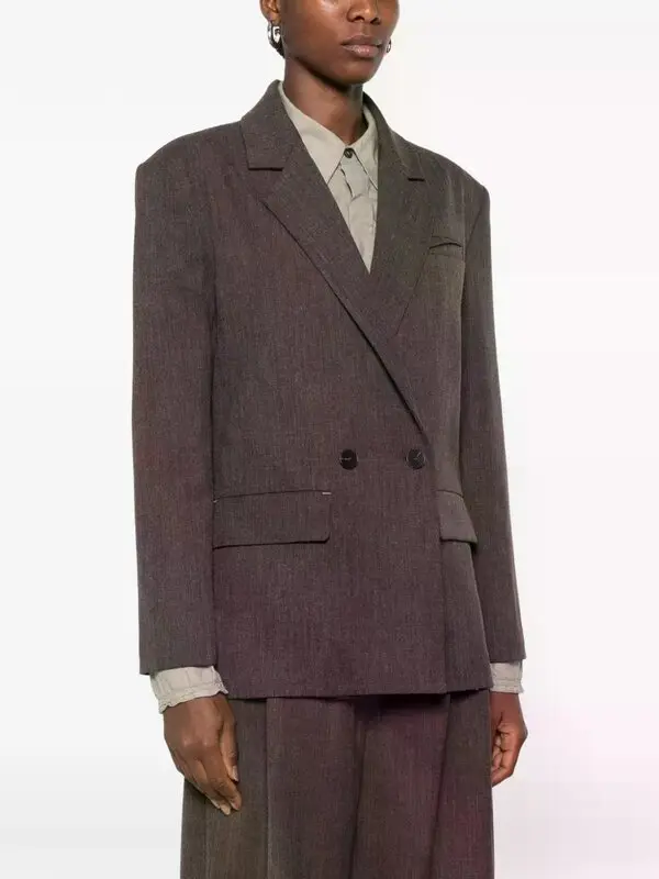 ELEH Double-breasted Notch-lapel Jacket