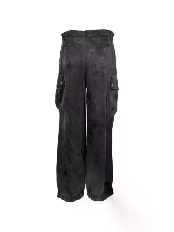 Pinko Washed-effect Cargo Pants