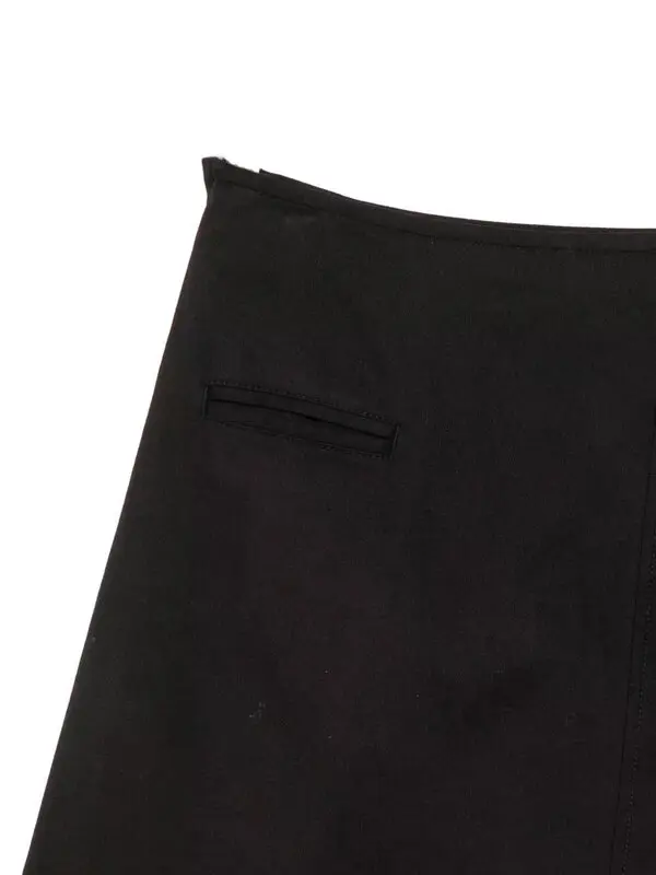 Yohji Yamamoto Asymmetric Panelled Mini Skirt