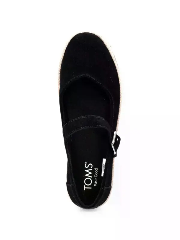 Toms Carolina Mary Jane Buckle-strap Platform Espadrilles