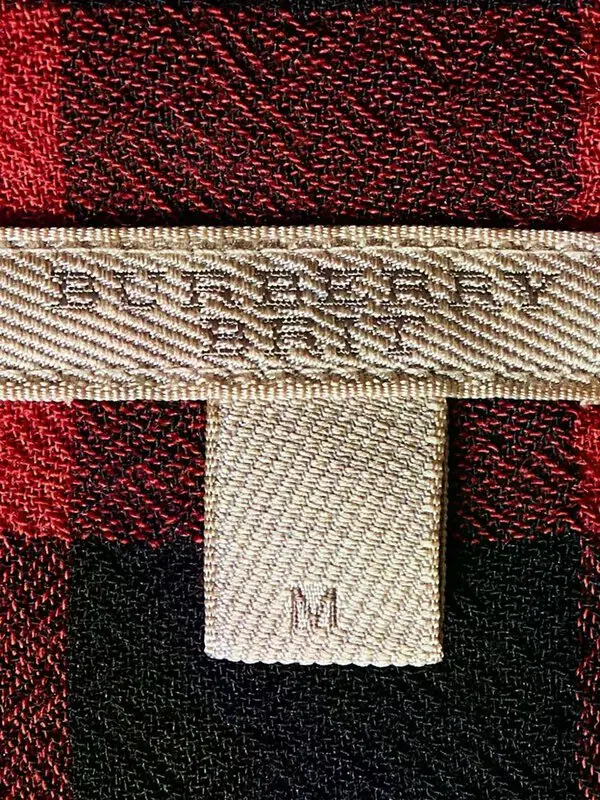 Burberry Checked Long-sleeve Blouse