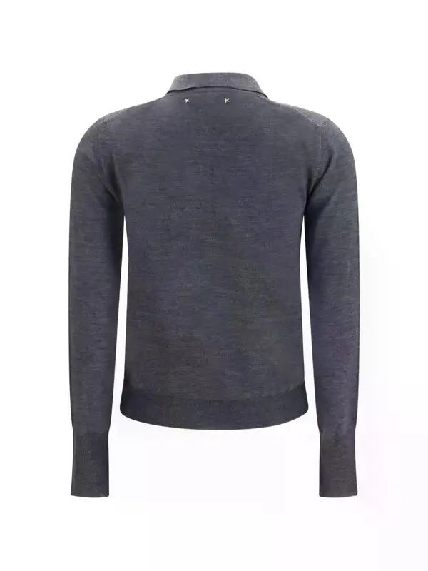 GOLDEN GOOSE Knit Polo Top