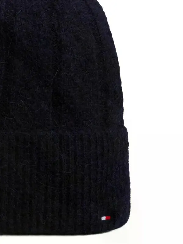 Tommy Hilfiger Ribbed Beanie Hat