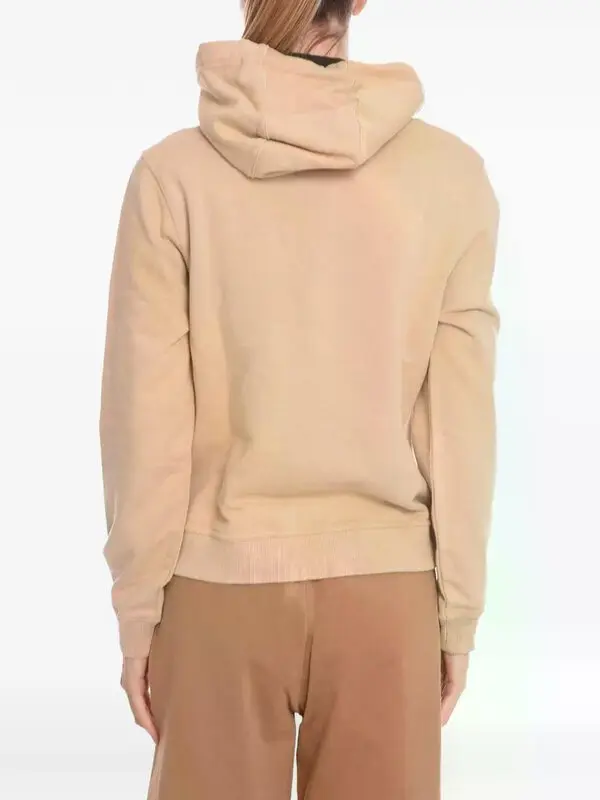 Burberry Brushed-cotton Poulter Deer Hoodie