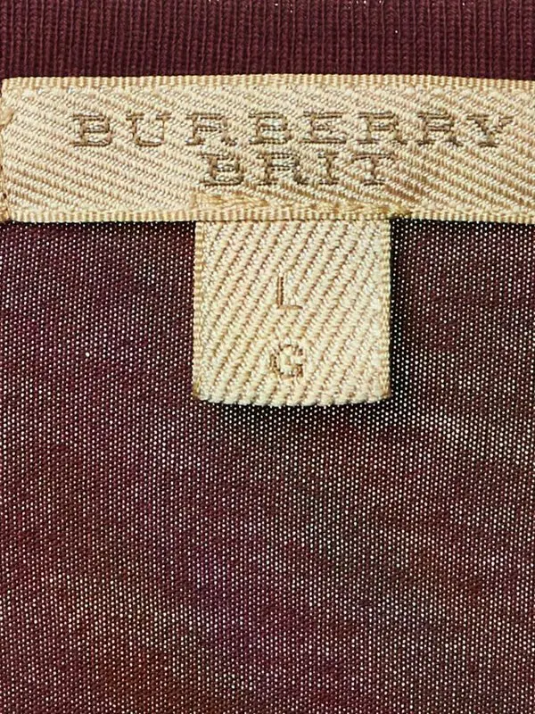 Burberry Embroidered-logo Crew-neck T-shirt
