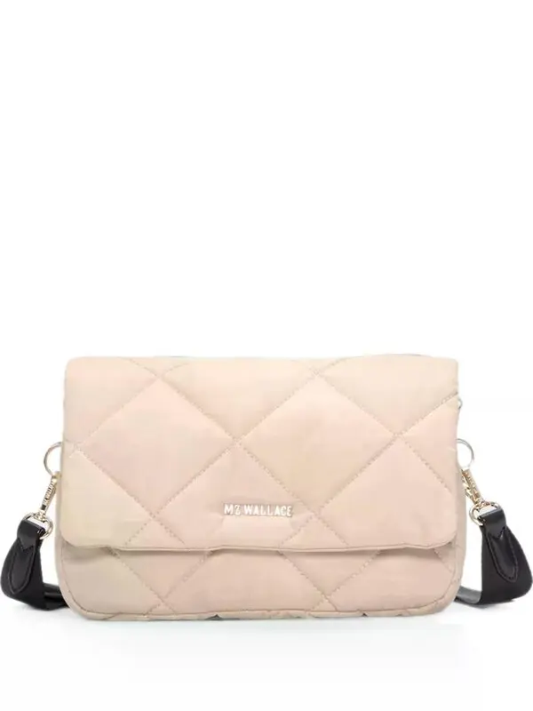 Mz Wallace Quilted Shoulder Bag With Foldover Top