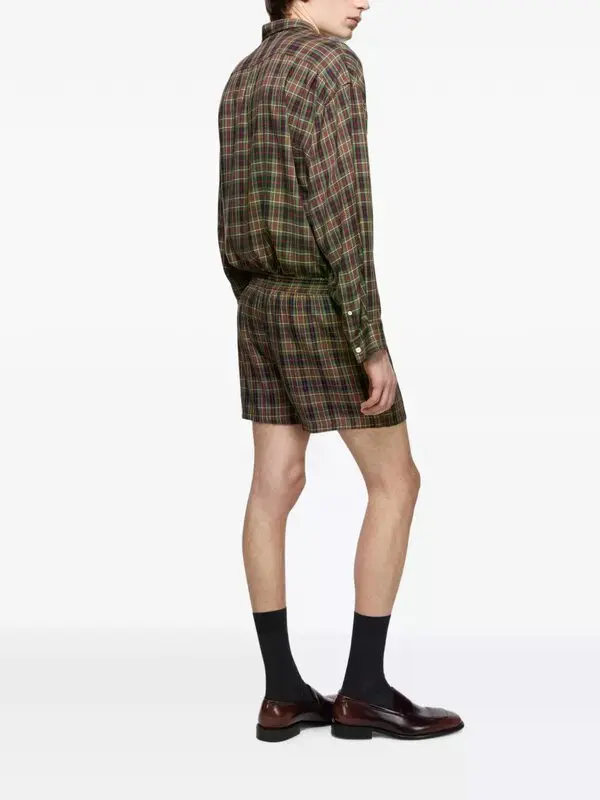 Acne Studios Casual Check Shorts