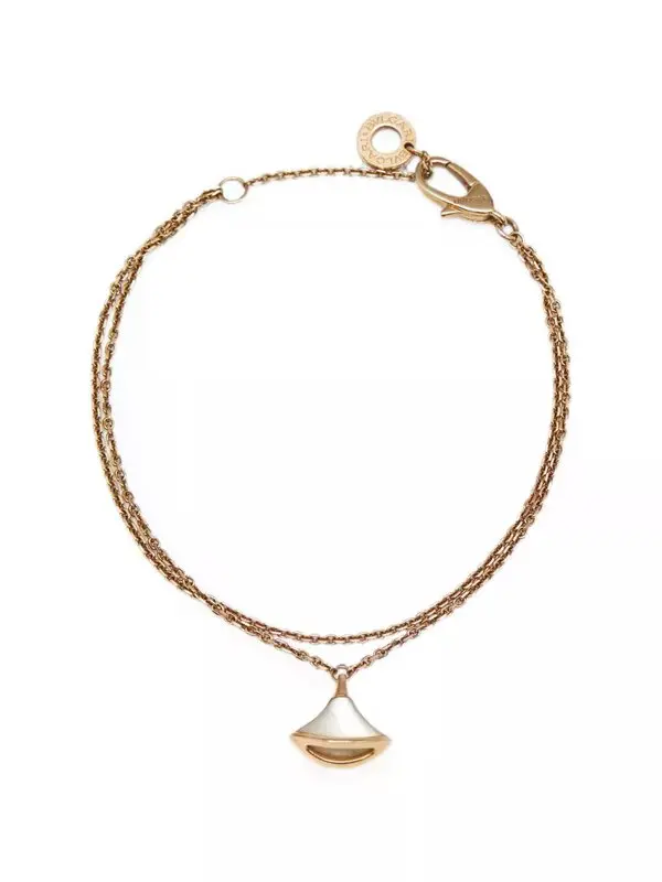BVLGARI Divas' Dream Mother-of-pearl Charm Bracelet - Gold