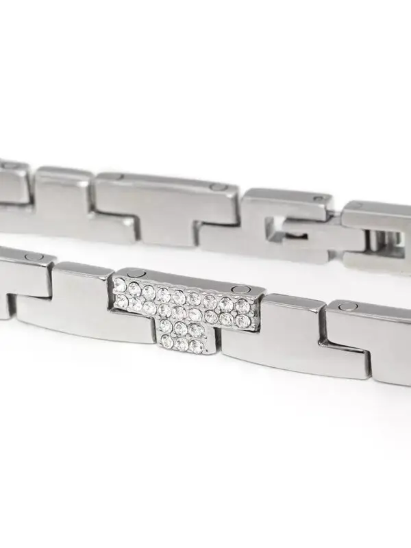 TRUSSARDI Crystal-embellished Chain-link Bracelet
