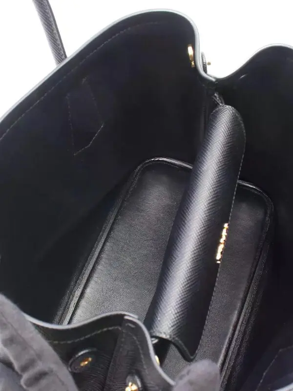 Prada 2013-2026 Small Saffiano Cuir Double Satchel