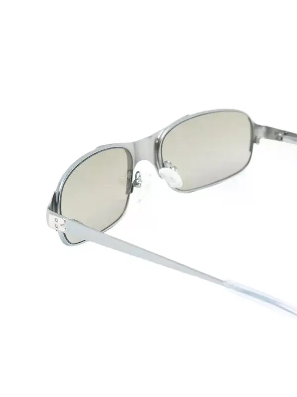 BRU EYEWEAR Aitken Rectangle-frame Sunglasses - Blue