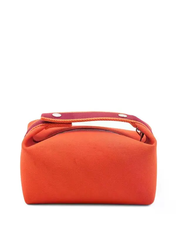 Hermès 2010-2026 Small Toile Bride A Brac Case Vanity Bag