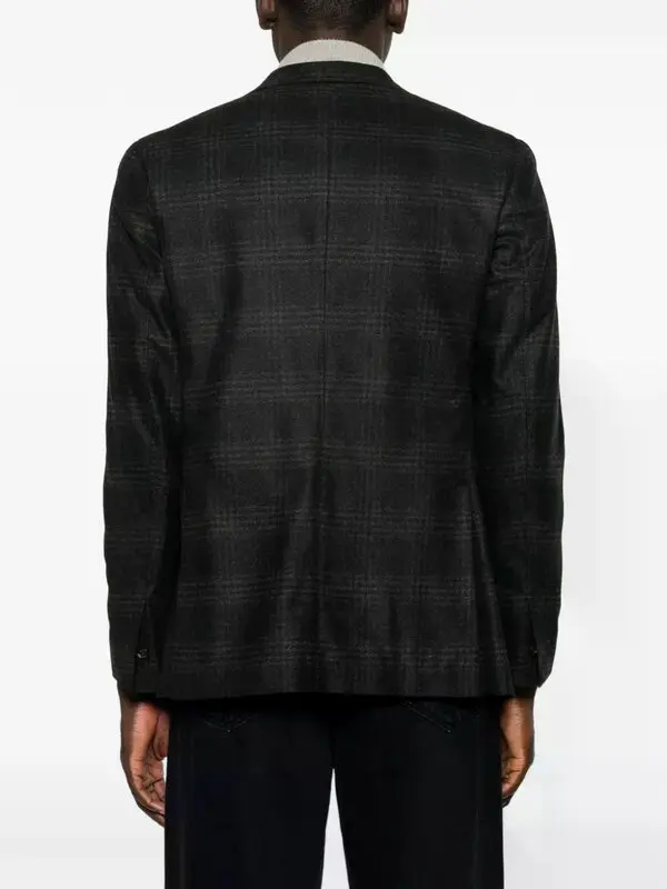 Eleventy Check-pattern Blazer