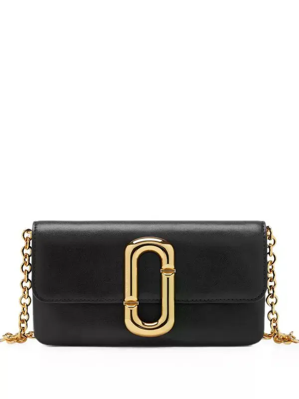 Marc Jacobs Scene Logo-plaque Wallet On Chain